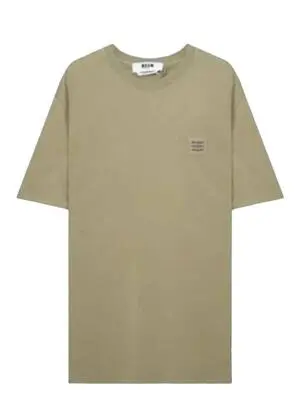 MSGM Short-sleeved T-shirt - Khaki
