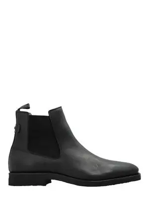 ALLSAINTS Chelsea Boots With Pull Tabs And Elastic Details - Black