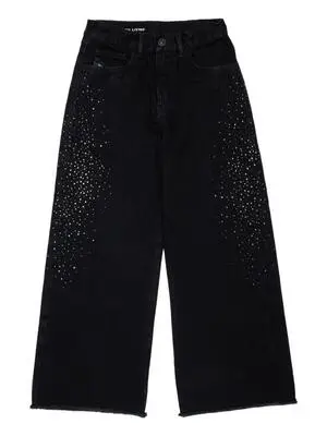 DIESEL® Diesel Embellished Raw-Cut Jeans