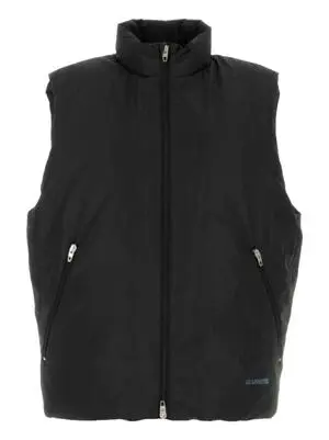 JIL SANDER High-necked Down Vest - Black