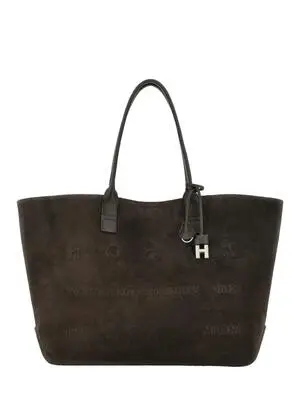 Hogan Medium Shopping Bag - Brown