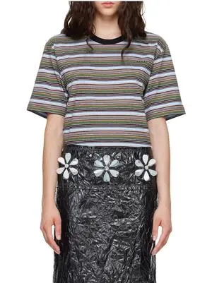 MARNI Marni Striped Jersey T-Shirt