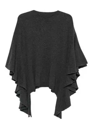 UMA WANG Asymmetrical Hem Pullover - Dark Grey