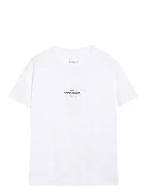 MAISON MARGIELA Crewneck Short-sleeved T-shirt - White