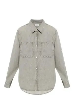AGOLDE Long Sleeve Shirt - Grey