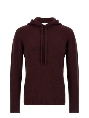 ROBERTO COLLINA Ribbed Hooded Sweater - No