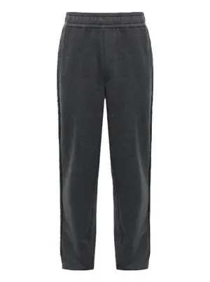 Moncler Elastic Waist Sports Pants - Grey