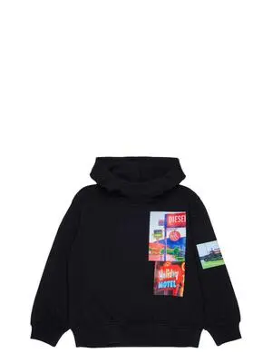 DIESEL® Diesel Photographic Print Oversized Hoodie