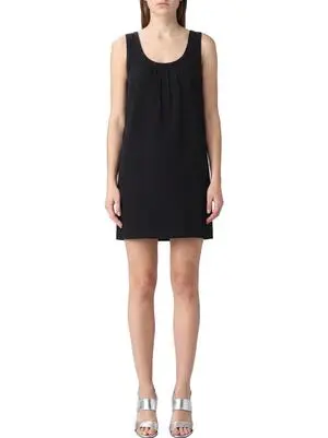 Saint Laurent Viscose Dress - Black