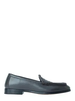 Bottega Veneta Woven Leather Penny Loafers - Multicolor
