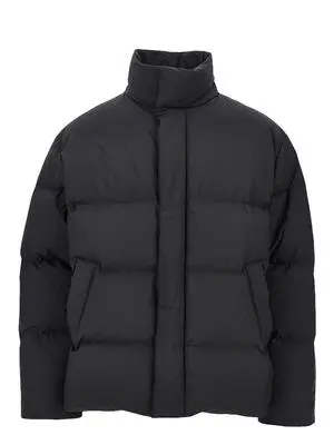 Saint Laurent Quilted And Padded Nylon Down Jacket - Black
