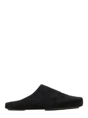 UMA WANG UMA WANG Calf Hair Slipper Black