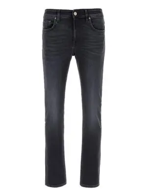 PT TORINO Skinny Stretch Denim Jeans - Black