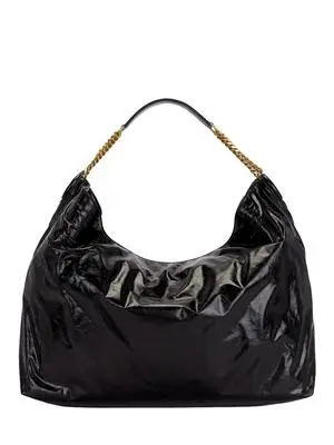 Saint Laurent Saint Laurent Cassandre Hobo Bag Nero