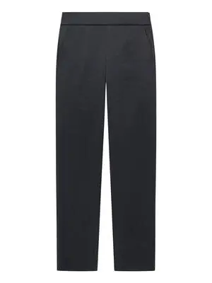 GIORGIO ARMANI Giorgio Armani Slim-Fit Trousers In Compact Stretch Silk