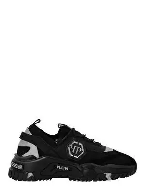 Philipp Plein Predator Low-top Lace-up Sneakers - Black