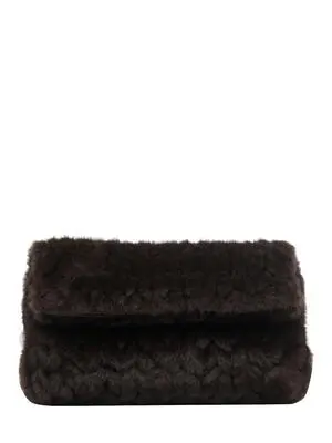 Liu Jo Quilted Flap Shoulder Bag - Black