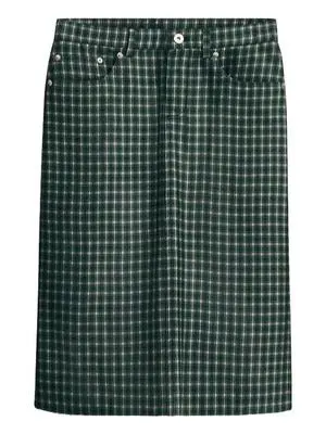 DIOR Dior Tartan Patterned Skirt