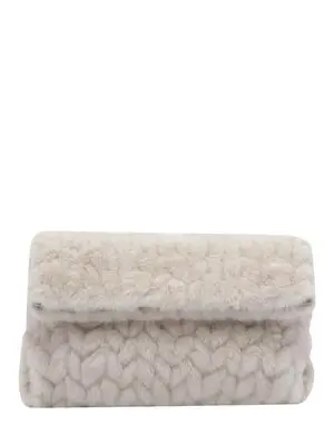 Liu Jo Faux Fur Clutch Bag - No