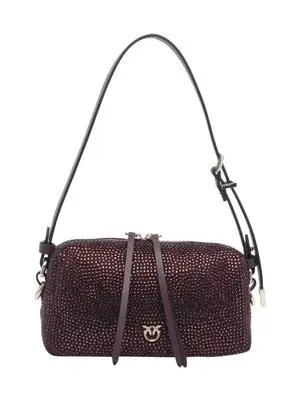 Pinko Embellished Mini Crossbody Bag - No