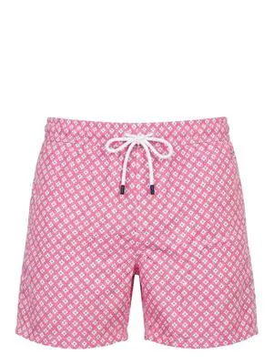 Fedeli Fedeli Drawstring Swim Shorts Pink