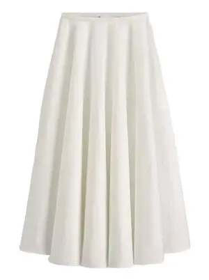 DIOR Dior Mid-Length Flared Skirt With Allover Signatures