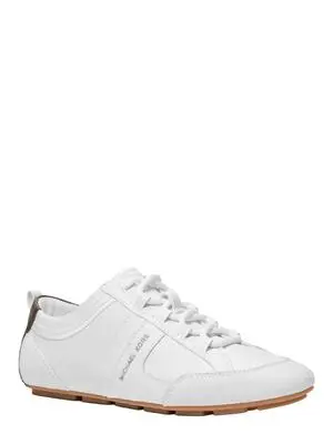 Michael Kors Keely Leather Trainer - White