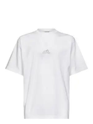 Balenciaga White Bodysuit Medium-fit T-shirt - Multicolor