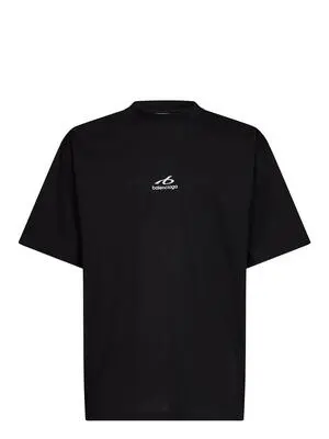 Balenciaga Black Bodysuit Medium-fit T-shirt - Multicolor