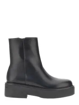 GIANVITO ROSSI Hiro" Leather Boots - Black