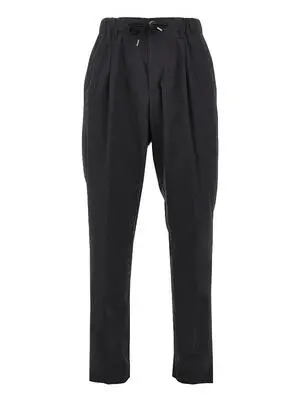 Herno Technical Poplin Trousers - Black