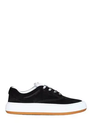 Givenchy Black Suede City Sneakers - Multicolor