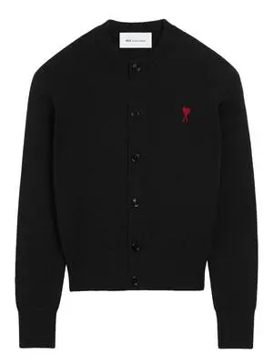 AMI AMI PARIS Ami De Coeur Wool Cardigan