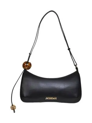 Jacquemus Le Bisou Perle Leather Shoulder Bag Multicolor