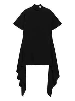 ALAÏA ALAIA Mock Neck Mini Dress