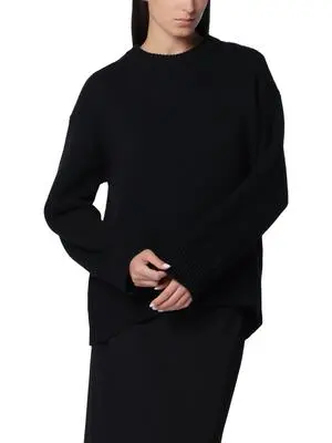 LISA YANG Lisa Yang Noor Cashmere Crewneck Sweater Black