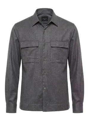 XACUS Flap-pocket Shirt - Grey