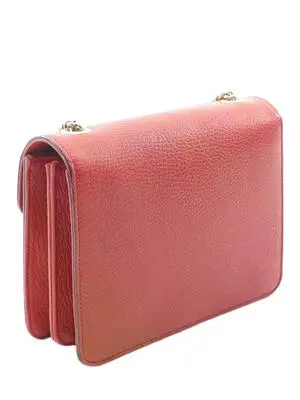 Gucci Interlocking G Shoulder Bag - Red