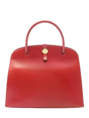 Hermès 1997 Mm Dalvy Tote Bag - Red