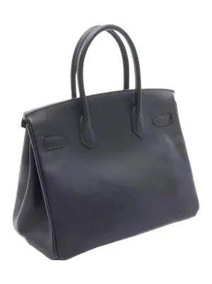 Hermès Hermès 30 Birkin Handbag Black