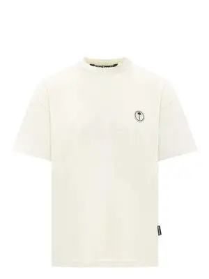 Palm Angels Palm Regular T-shirt - Neutrals