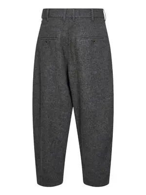 UMA WANG Pleated Trousers - Grey