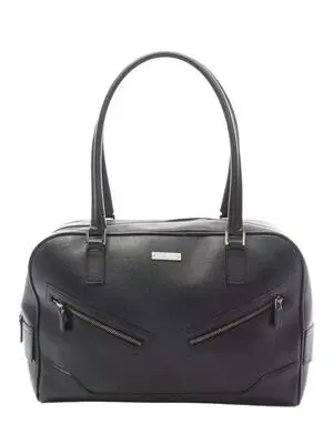 Gucci 2000s Zip-pocket Handbag - Black
