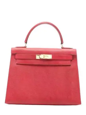 Hermès 1993 28 Kelly Tote Bag - Red