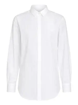 THE ROW Edrisca Cotton Shirt - White