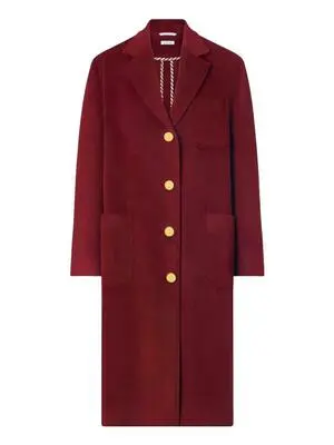 THOM BROWNE Thom Browne Bell-Sleeve Cashmere Coat
