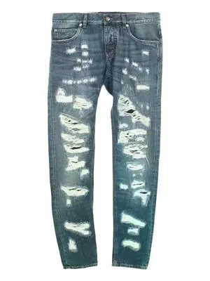 Dolce & Gabbana Distressed Denim Jeans - Blue
