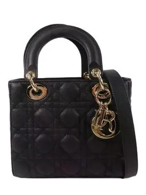 Dior Lady Tote Bag - Black