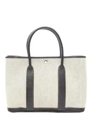 Hermès Hermès 2000s PM Garden Party Tote Bag Neutrals