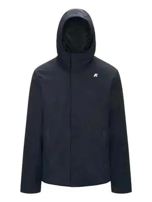 K-WAY Jacko Hooded Jacket With Primaloft Padding - Blue